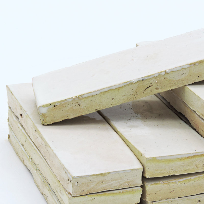 Moroccan Craft Masters 6" x 2" Terra Cotta Herringbone Mosaic Wall & Floor Tile | Perigold